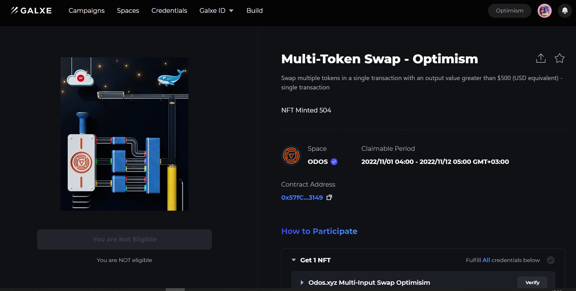 sezoo.lens ⚡ on Twitter: "⚡️ @odosprotocol kullanarak verilen NFT leri toplayayın unutmayın. Bu ...