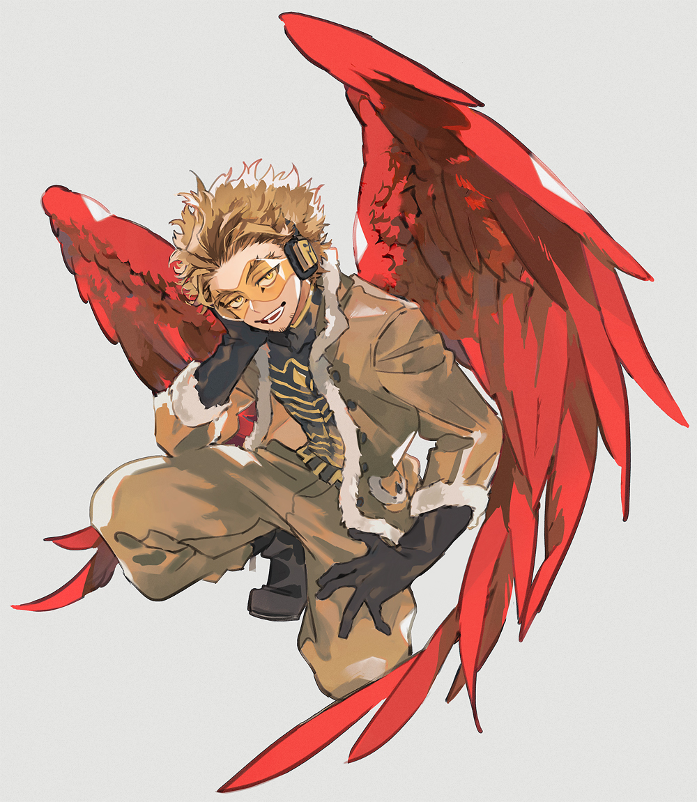 ホークス ヒロアカ 「ホークス Mha 」 ごとうのイラスト