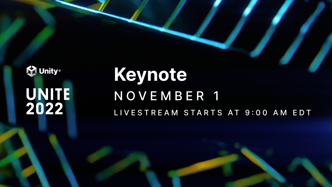 Unity for Games on Twitter: "🎤 *tap tap tap* Is this thing on? We’re about to go LIVE with the # ...