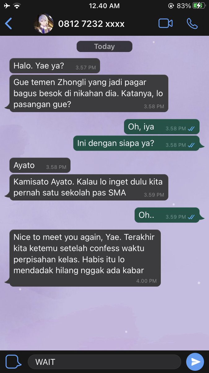 ON 📩 | BACA RULES DI LIKES on Twitter: "cw // bxg - yaeyato - yae ...