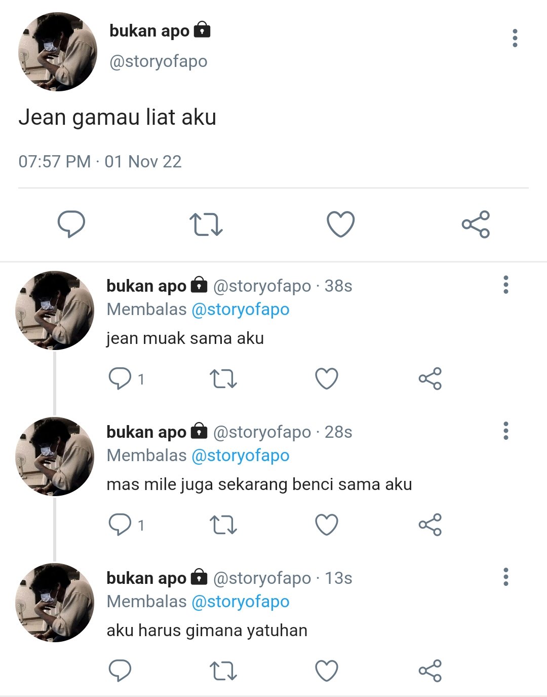 gumi :) ,,, on Twitter: "54. Makin rumit https://t.co/Hb2pBifRAd" / Twitter