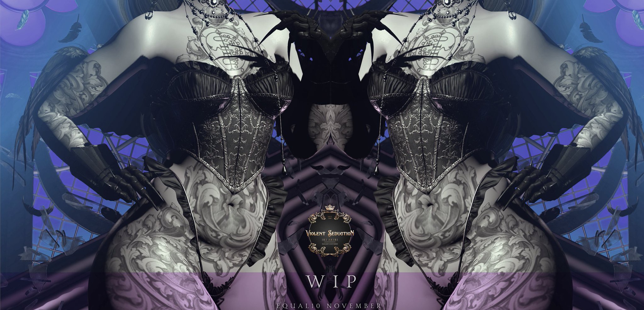 Violent Seduction Official on Twitter: "A WIP of the 2 piece set that Iki has been working on ...