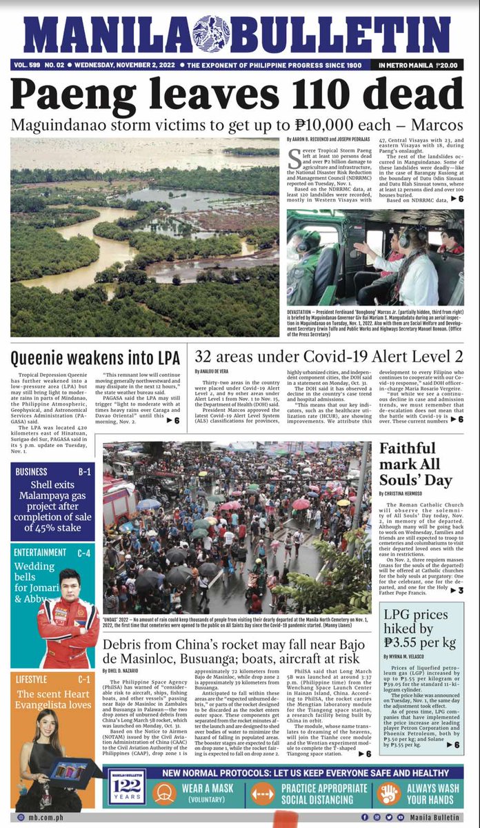 Manila Bulletin News On Twitter Manila Bulletin Headline For Today