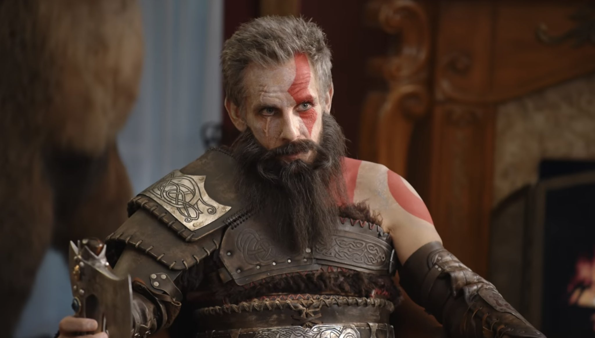 Raf Grassetti on Twitter: "costume always helps #GodofWarRagnarok https ...