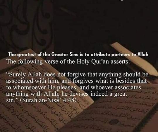 HADITH EXPLAINING WHAT IS SHIRK? ☆ Must Read 📚 - Thread from Cool ...