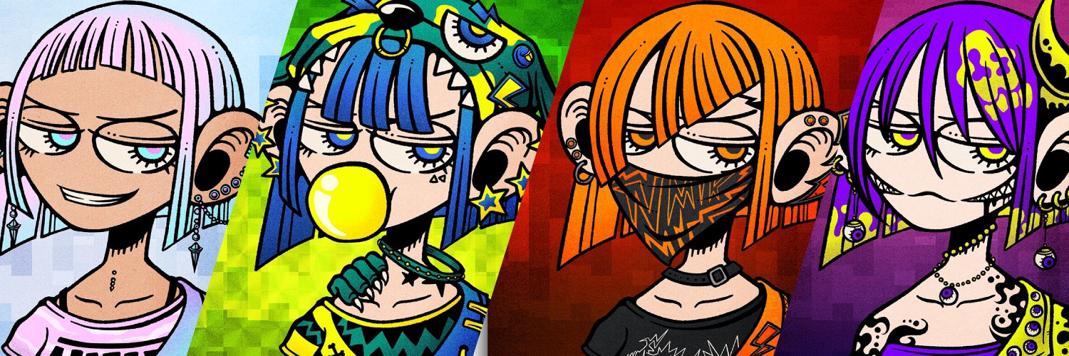 ao🧩CNF🦋W3S on Twitter: "@hkunimitsu 國光さん、はじめまして。クリエイターのしゅんぼーさん@shunbow_nft が手がけるNAMAIKI GIRLSを紹介 ...