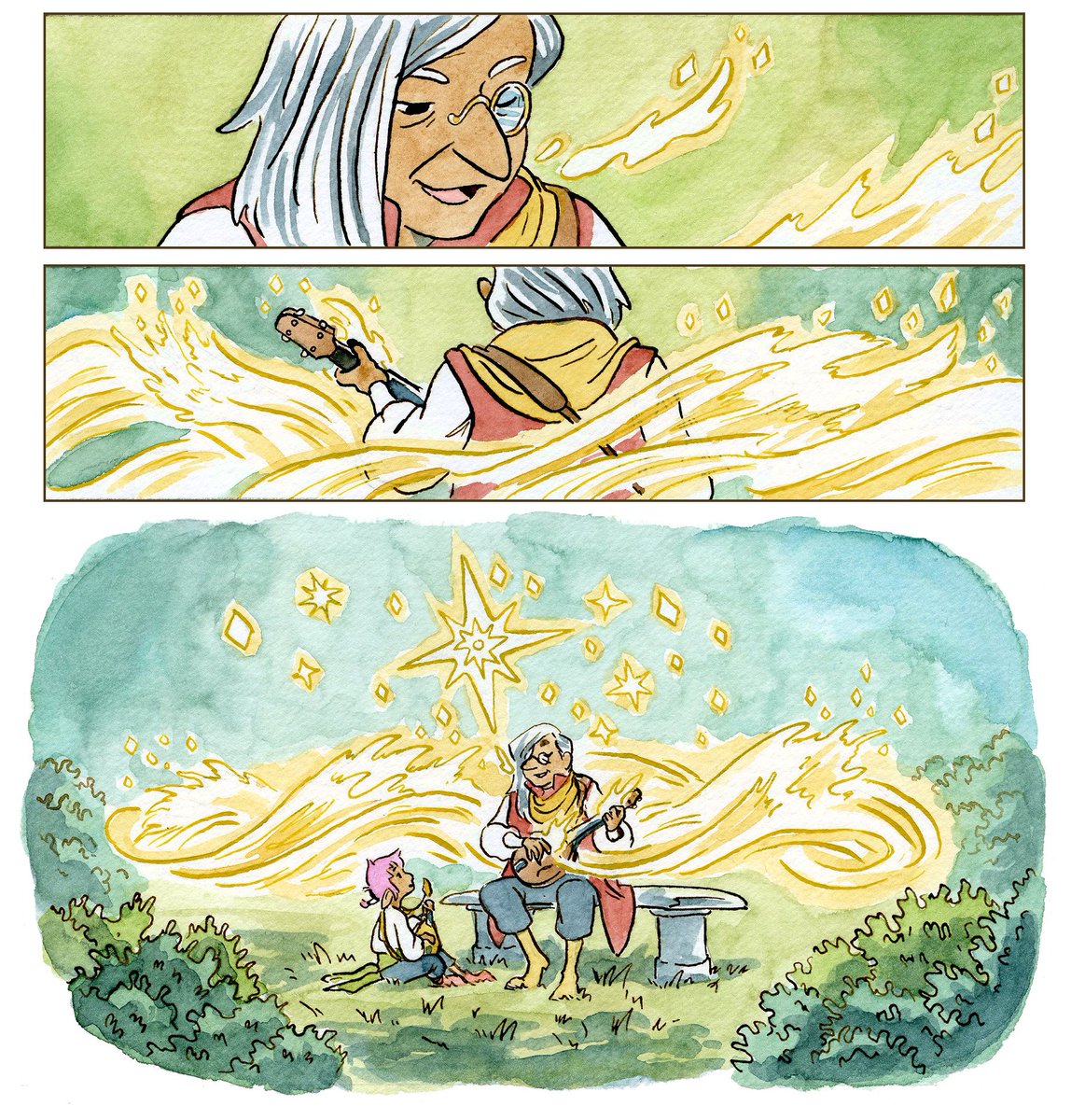 「Here's a look at the base drawing for the animation! I like 」Ethan M ...