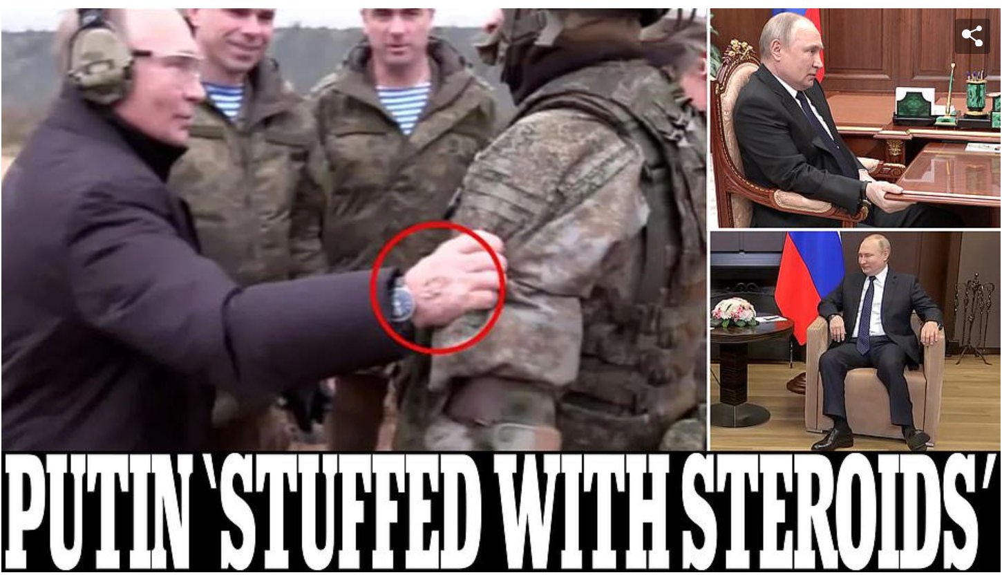 Daily Mail U K On Twitter Vladimir Putin Does Have Parkinsons And