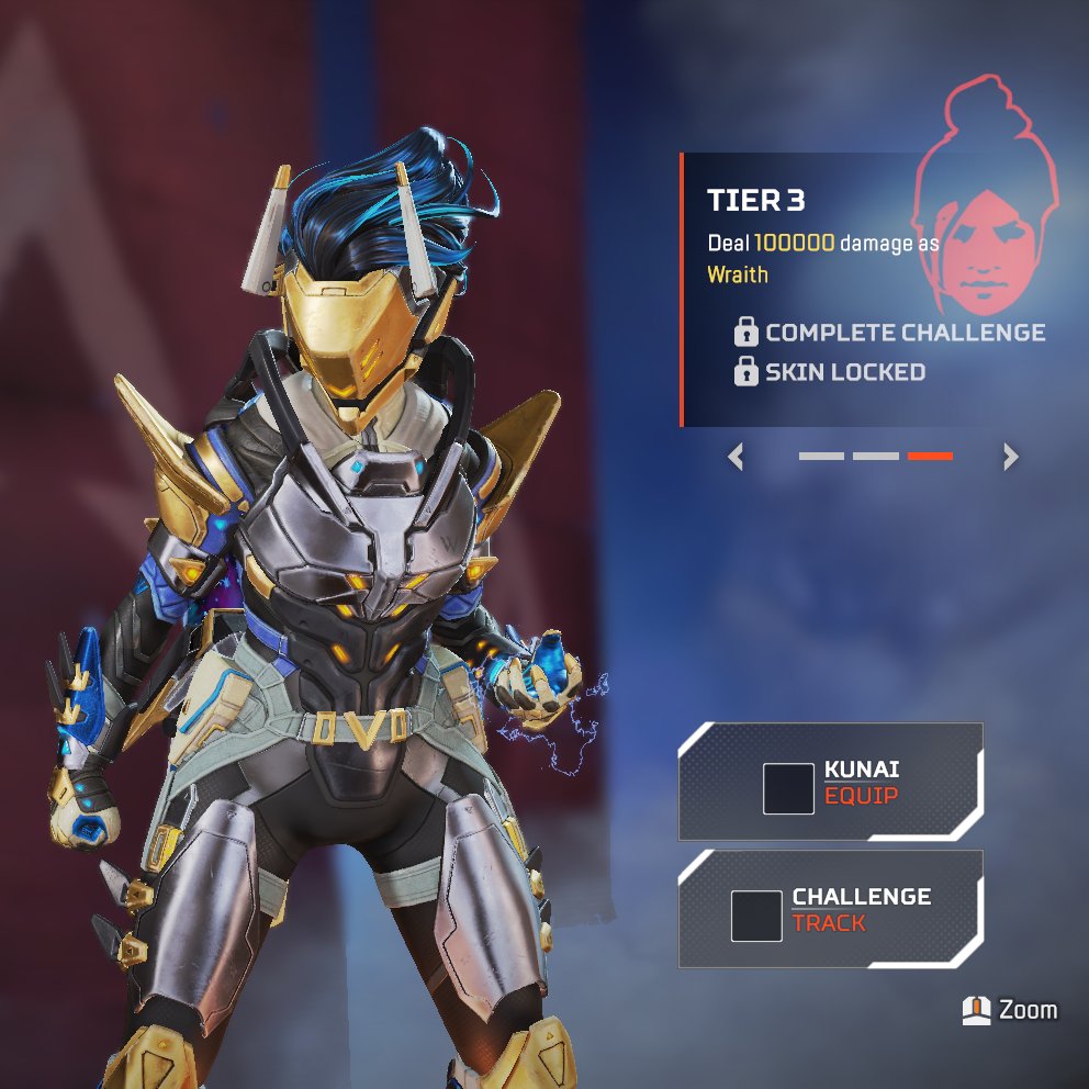 Season 15 Mythic Wraith Skin - Apex VoidShifter
