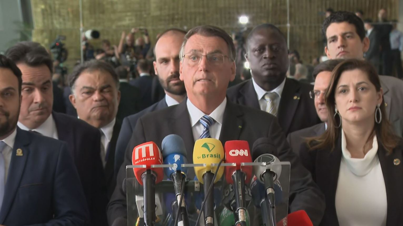 G1 On Twitter Bolsonaro Faz Primeiro Discurso Após Perder A Eleição