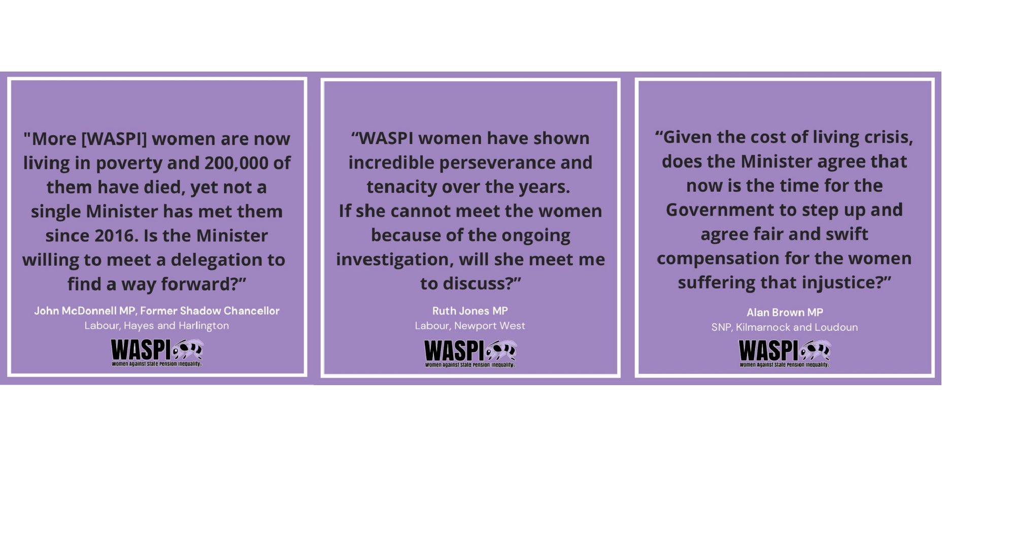 #WASPI Campaign on Twitter: #WASPI Campaign on Twitter: