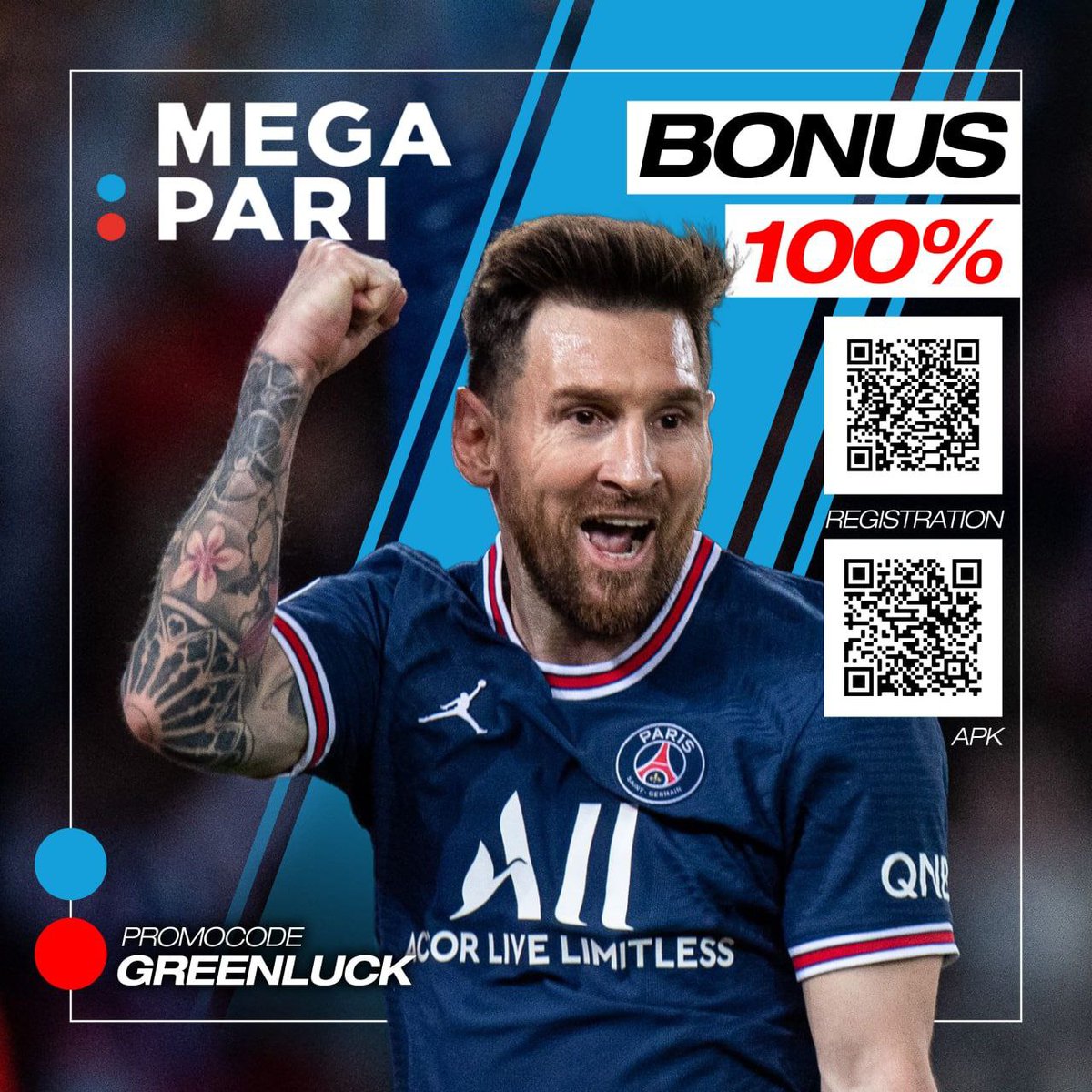 BB_Tips on Twitter: "RT @GREENLUCK_TM: 3.8 odds MEGAPARI CODE- E285N Register here 👇 https://bit ...