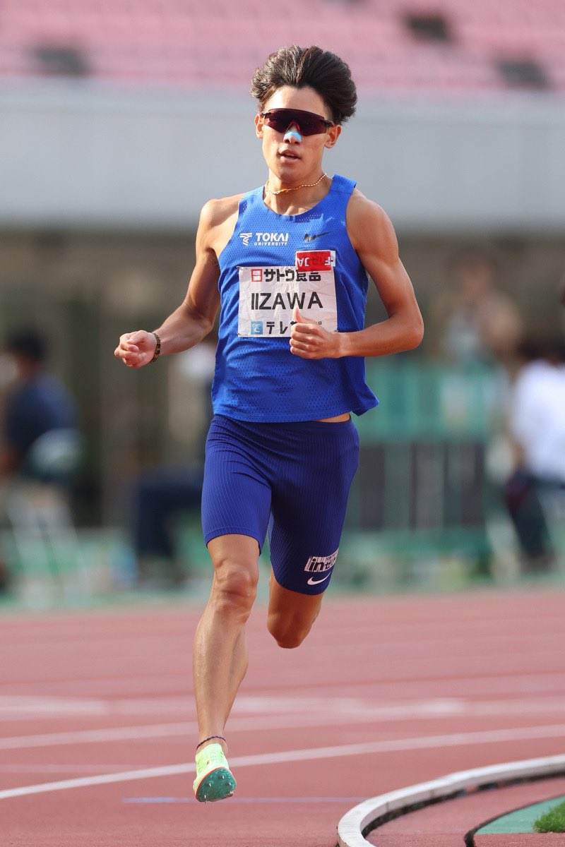 日本陸上競技連盟 on Twitter: "RT @japan_gpseries: 【#日本グランプリシリーズ】 ／ 種目別チャンピオン👑 男子1500m \ #飯澤千翔（東海大学） シリーズ ...