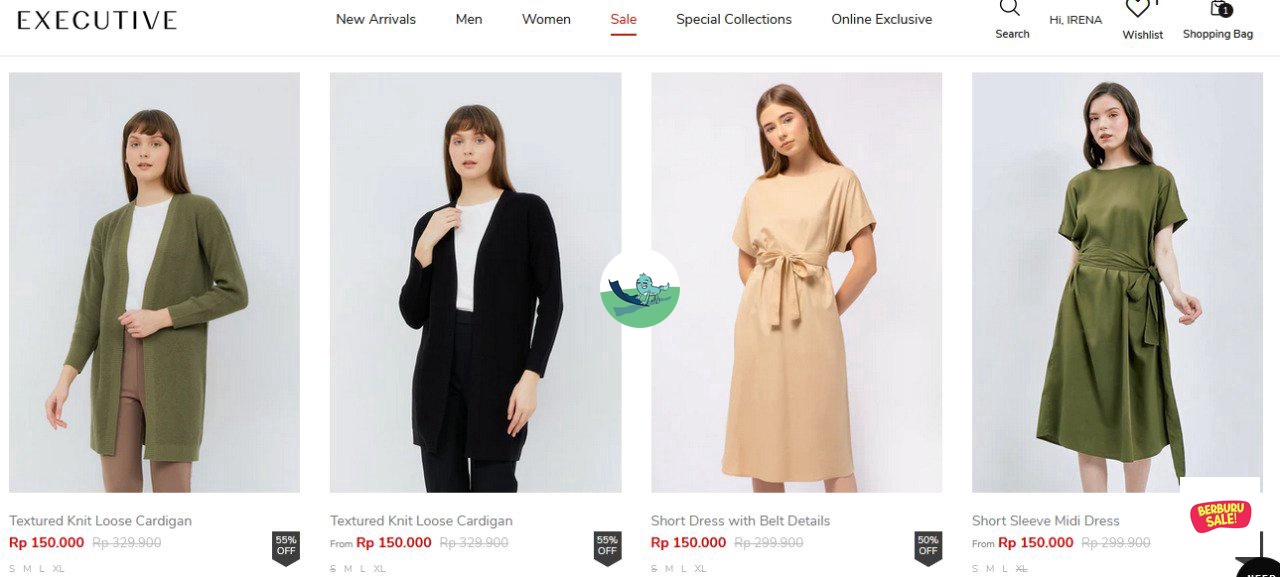 BerburuSale - Base Diskon Kukka on Twitter: "/info ini di web executive ya, link cardigan warna ...
