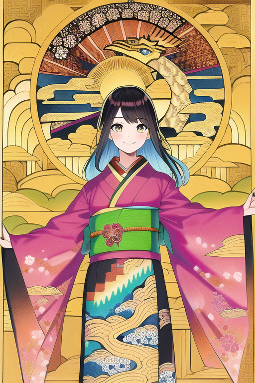 ヒツジ / HITSUJI (AIイラスト) on Twitter: "年賀状、これでいけそう。 呪文は1枚目のALT。ネガティブは無し。 512x768 Step:28 Scale:11 ...