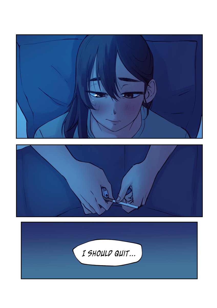 Apio @ tired on Twitter: "[Comic] I should quit #heartworker #comic #originalcharacter"