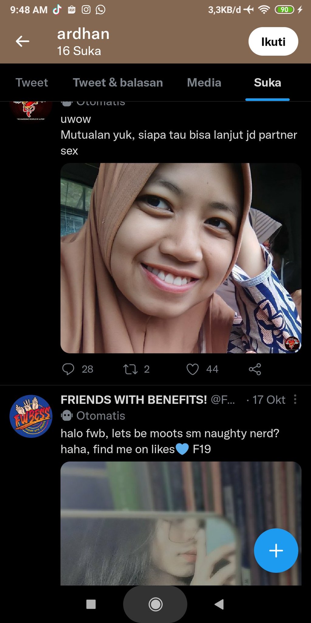 Ice Bear on Twitter: "@ahkamuu @jawafess Ngurusi selangkangan gapopo https://t.co/NW6t8D2j4L ...