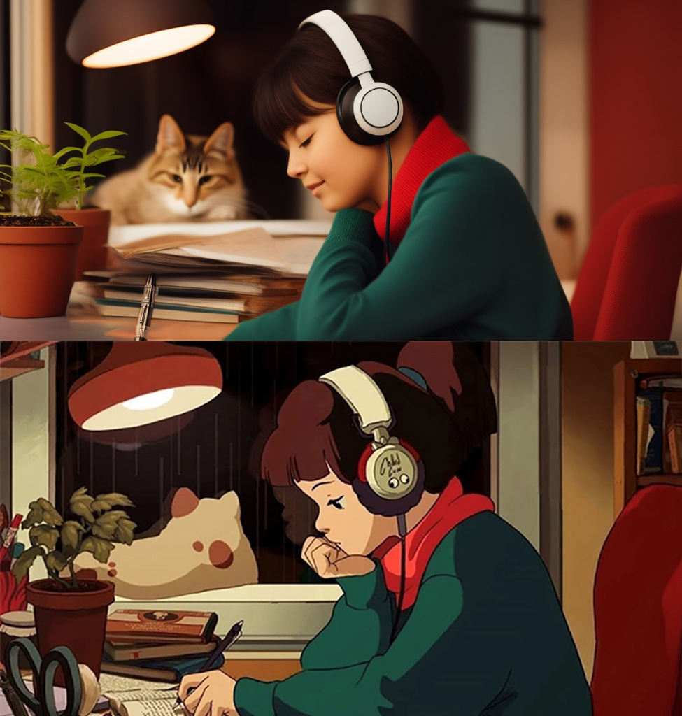 Stable Diffusion 🎨 Pics & DreamStudio on Twitter: ""Realistic Lofi Girl" #StableDiffusion #AIArt ...