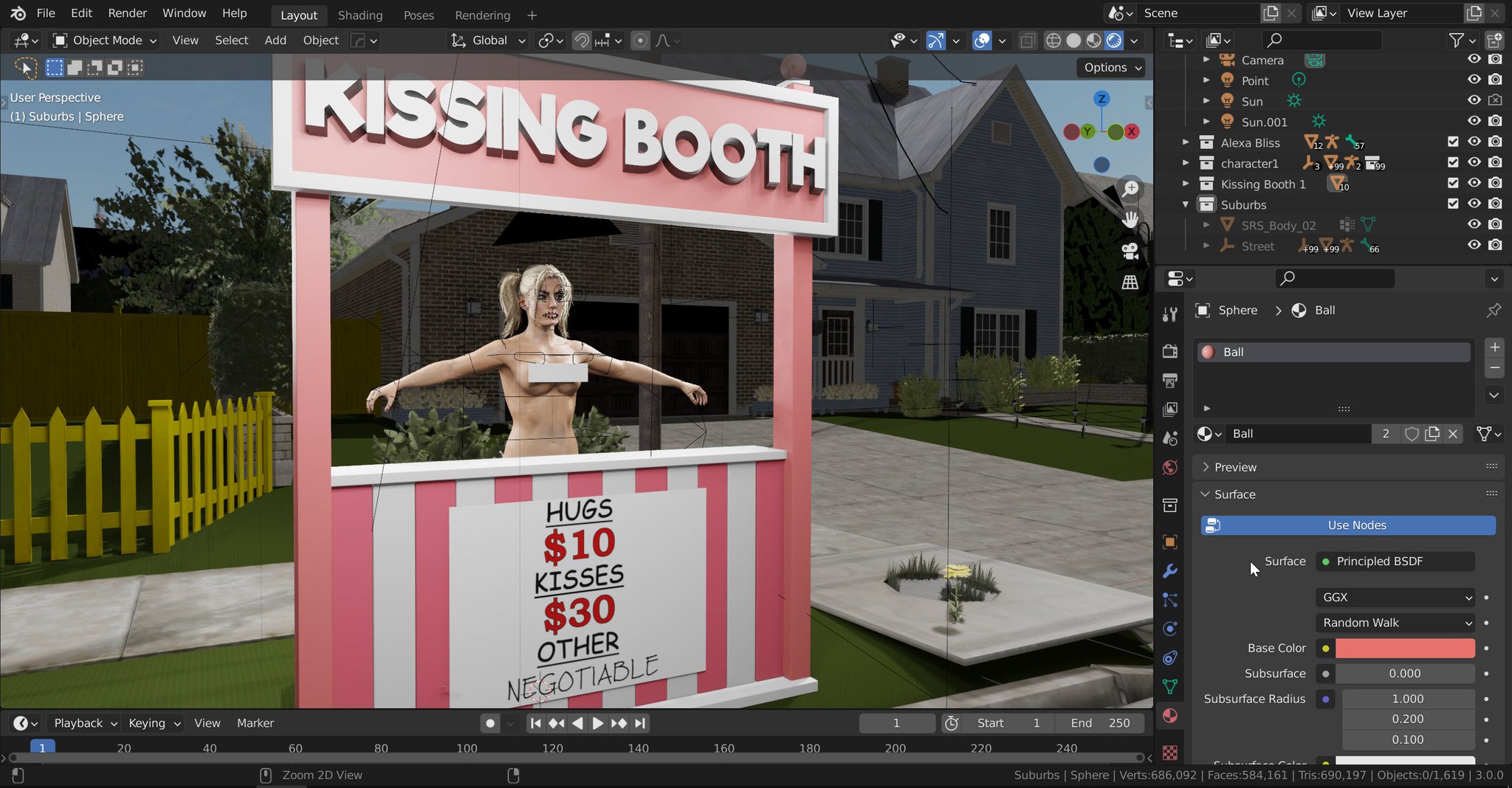 DexPac aka DexMacLeod on Twitter: "Made a kissing booth tonight. Not sure it'll actually get ...