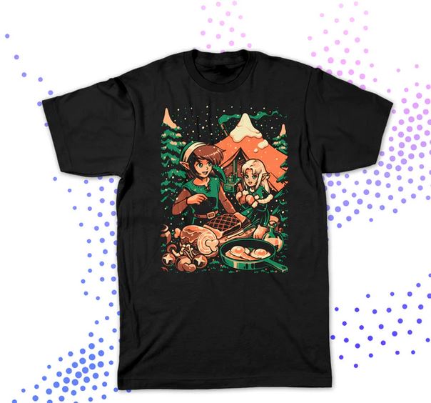 Winter Camping Zelda Shirt $15 via The Yetee. https://t.co/Fj2JdPJi6b ...