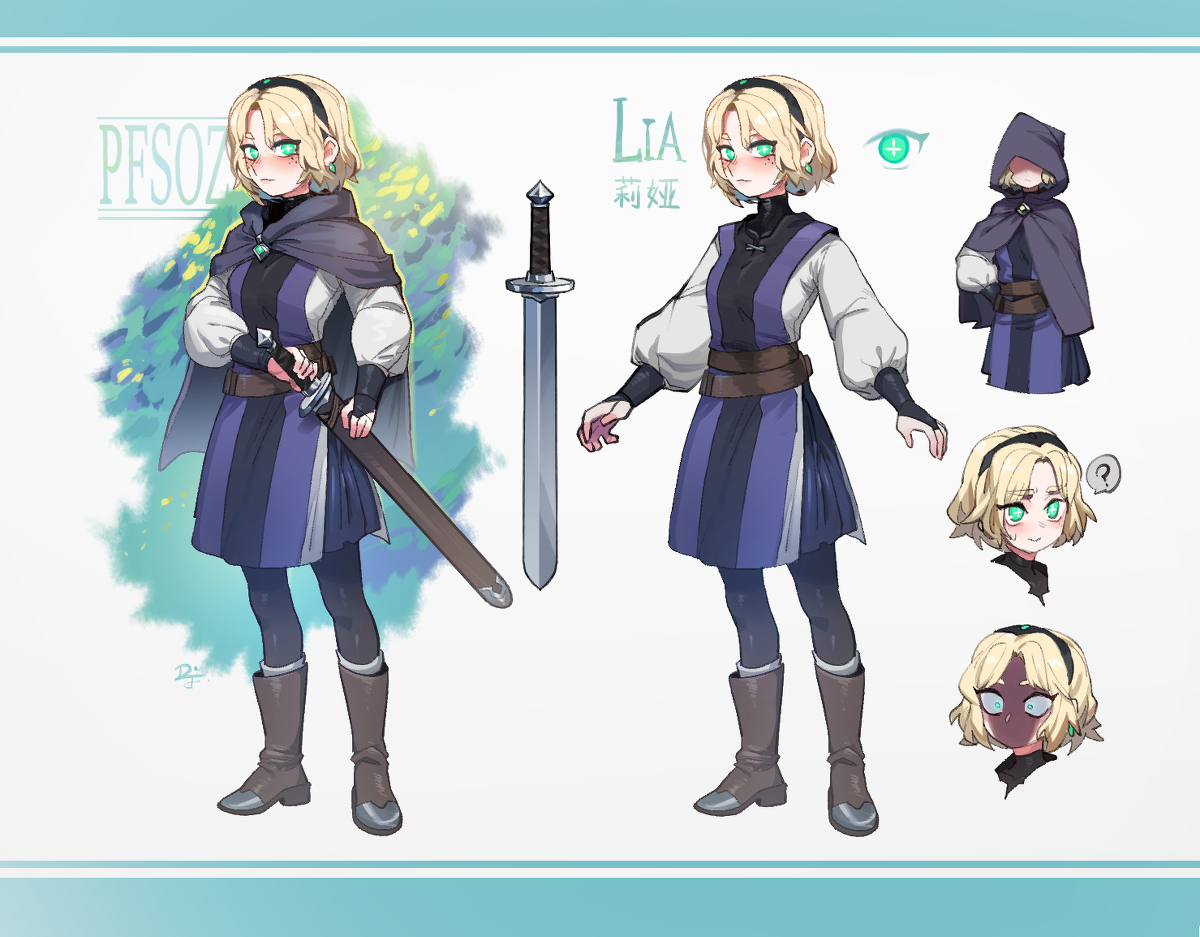 Dif漫🔞(commission long open but full right now) on Twitter: "[PFSOZ]Lia #PFSOZ #pixivファンタジアSOZ # ...