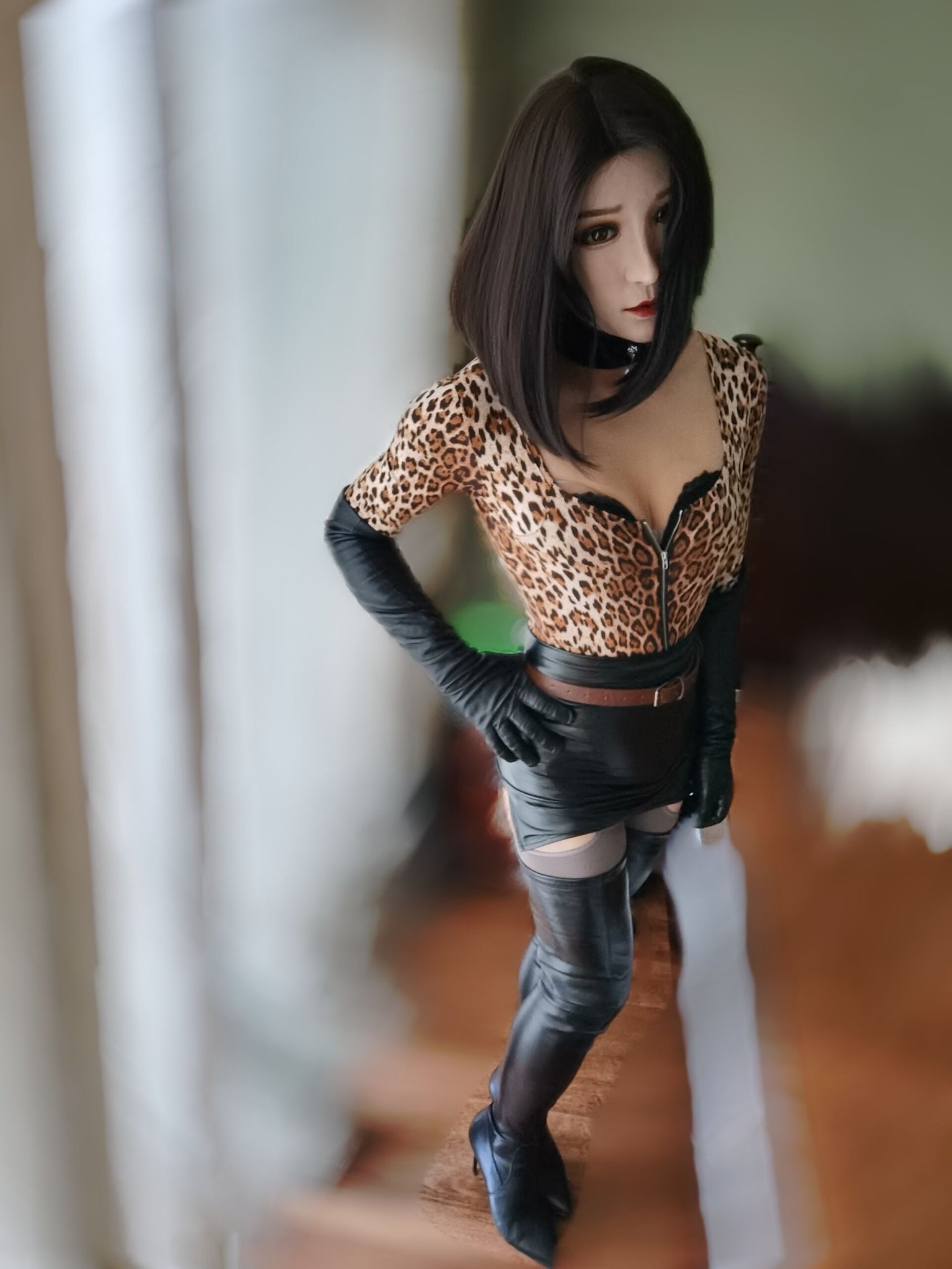 DMS迪美斯 on Twitter: "#dreammask #DMS槿 魔鬼的身材、艳丽的脸庞，火辣又性感。 她是情人眼里的挚爱，再配上性感的皮衣，带给人无限憧憬。 https://t.co ...