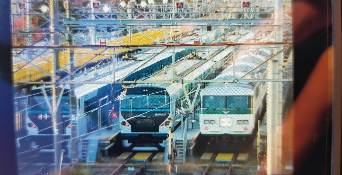 湘南🍥 on Twitter: "185系、C1編成とB6編成通電中"