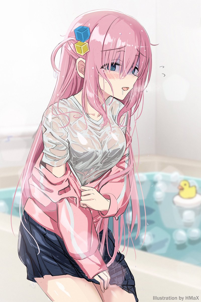 後藤ひとり 「ice Bath~ぼっち・ざ・ろっく 後藤ひとり 」hmaxのイラスト