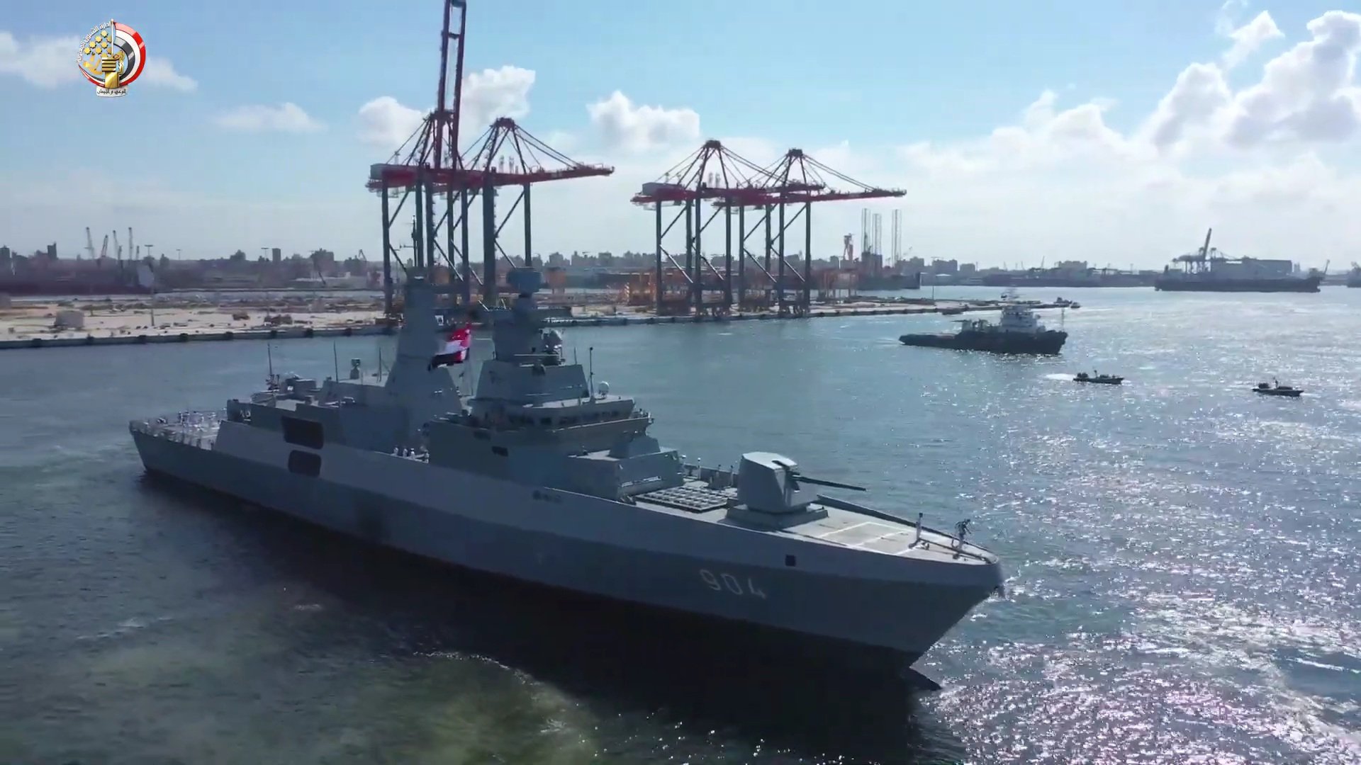 Mahmoud Gamal on Twitter: "Egyptian Navy's First MEKO A200EN-class frigate arrives in Alexandria ...