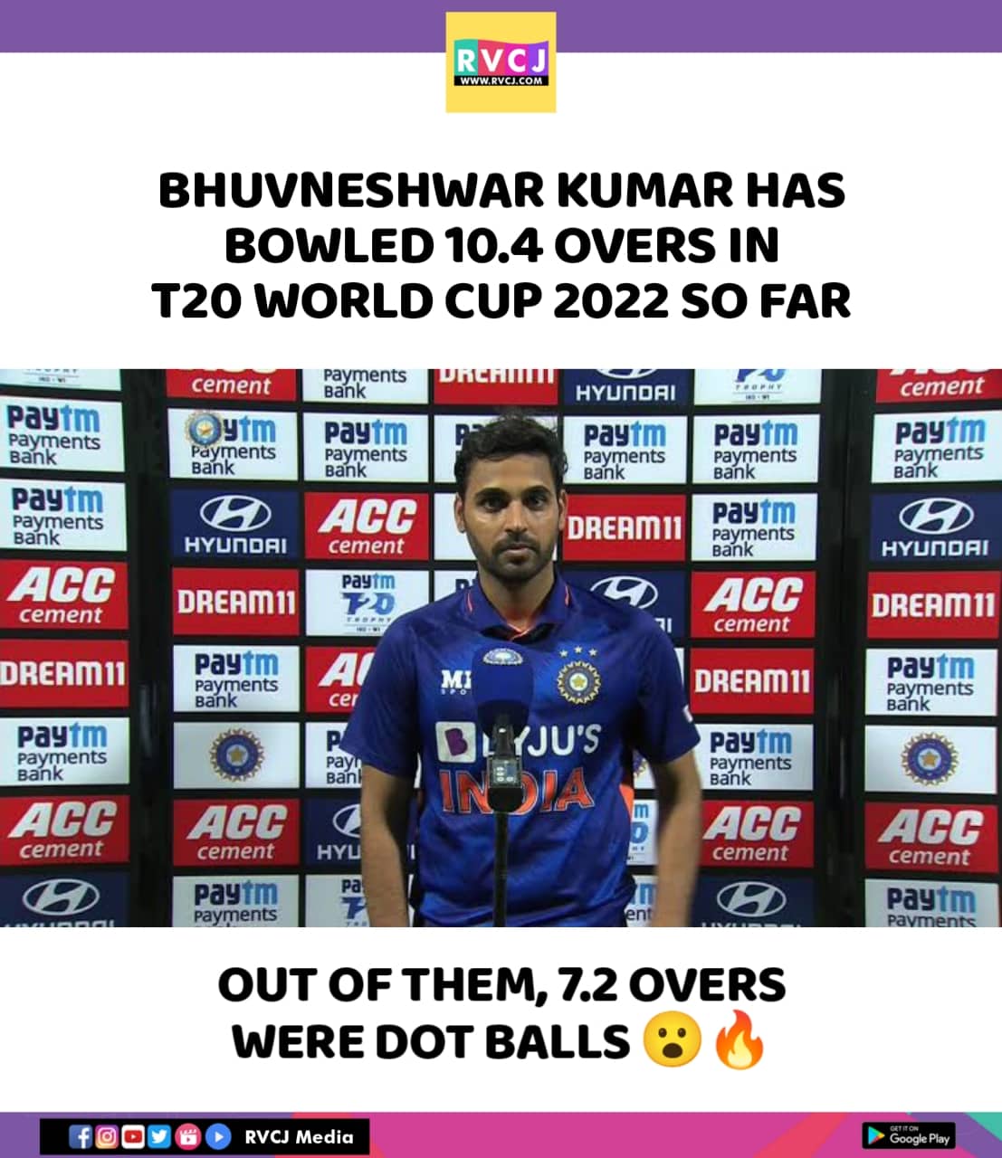 RVCJ Media on Twitter: "Bhuvi! https://t.co/XTD7Glvozd" / Twitter