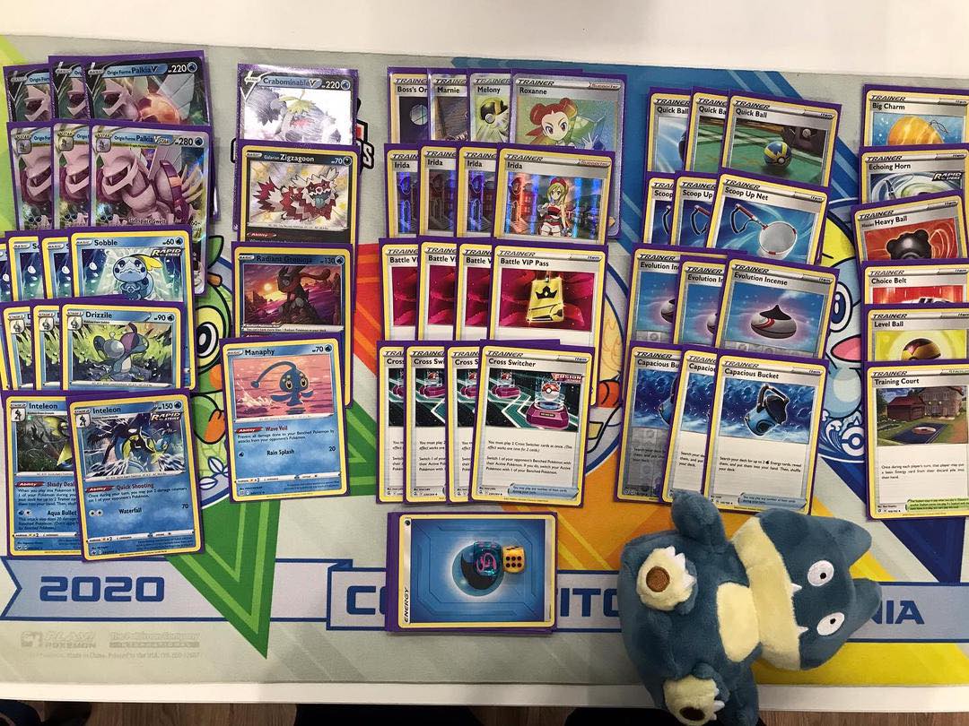PokéStats on Twitter: "Top 4 finisher Chan Zi Yu - Origin Forme Palkia VSTAR https://t.co ...