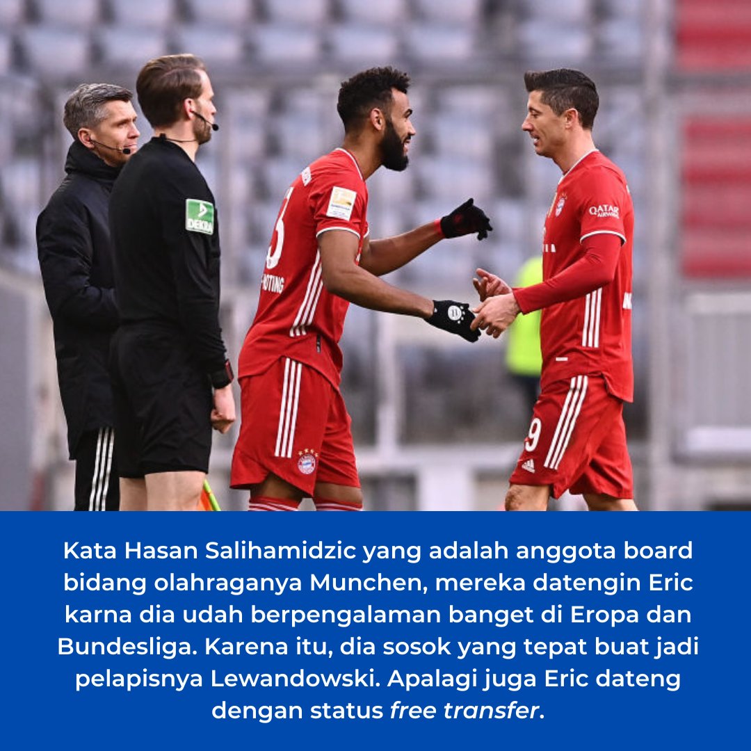 Ga diduga Bayern (hampir) nemuin pengganti Lewandowski di Eric Choupo-Moting. Sekarang, dia lagi ...