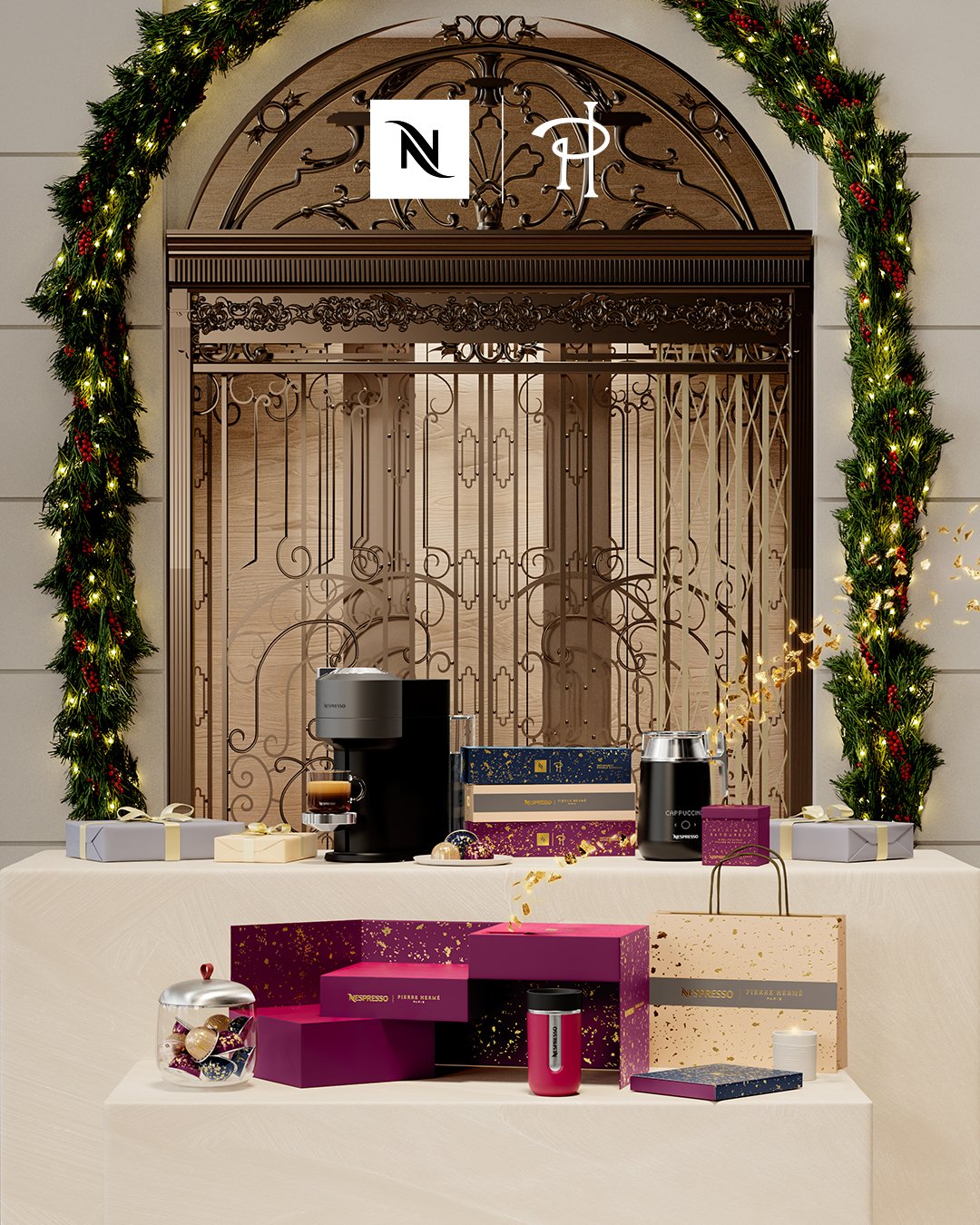 Nespresso Agit on Twitter: " Collection Festive Nespresso | Pierre Hermé Nous sommes heureux de ...
