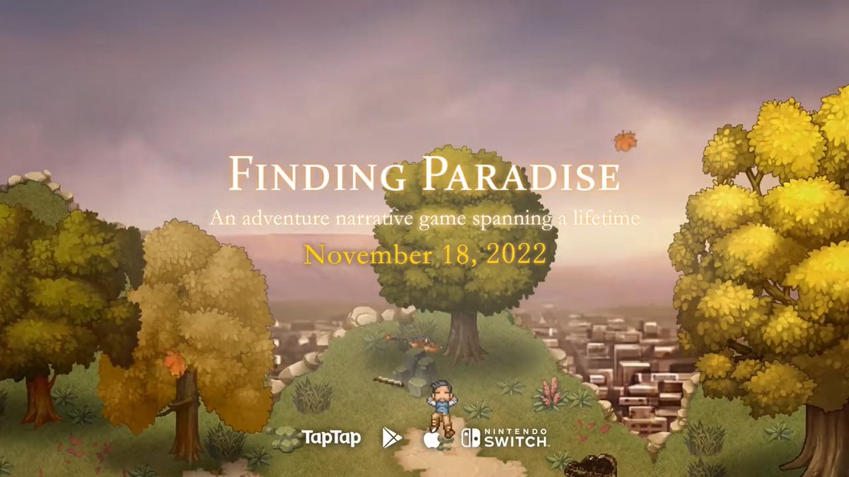 Neuropuff on Twitter: "Finding Paradise, a narrative-driven indie classic, is coming to Switch ...