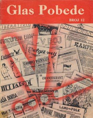Tito on the front cover of a 1944 issue of Glas Pobede (The Voice of ...