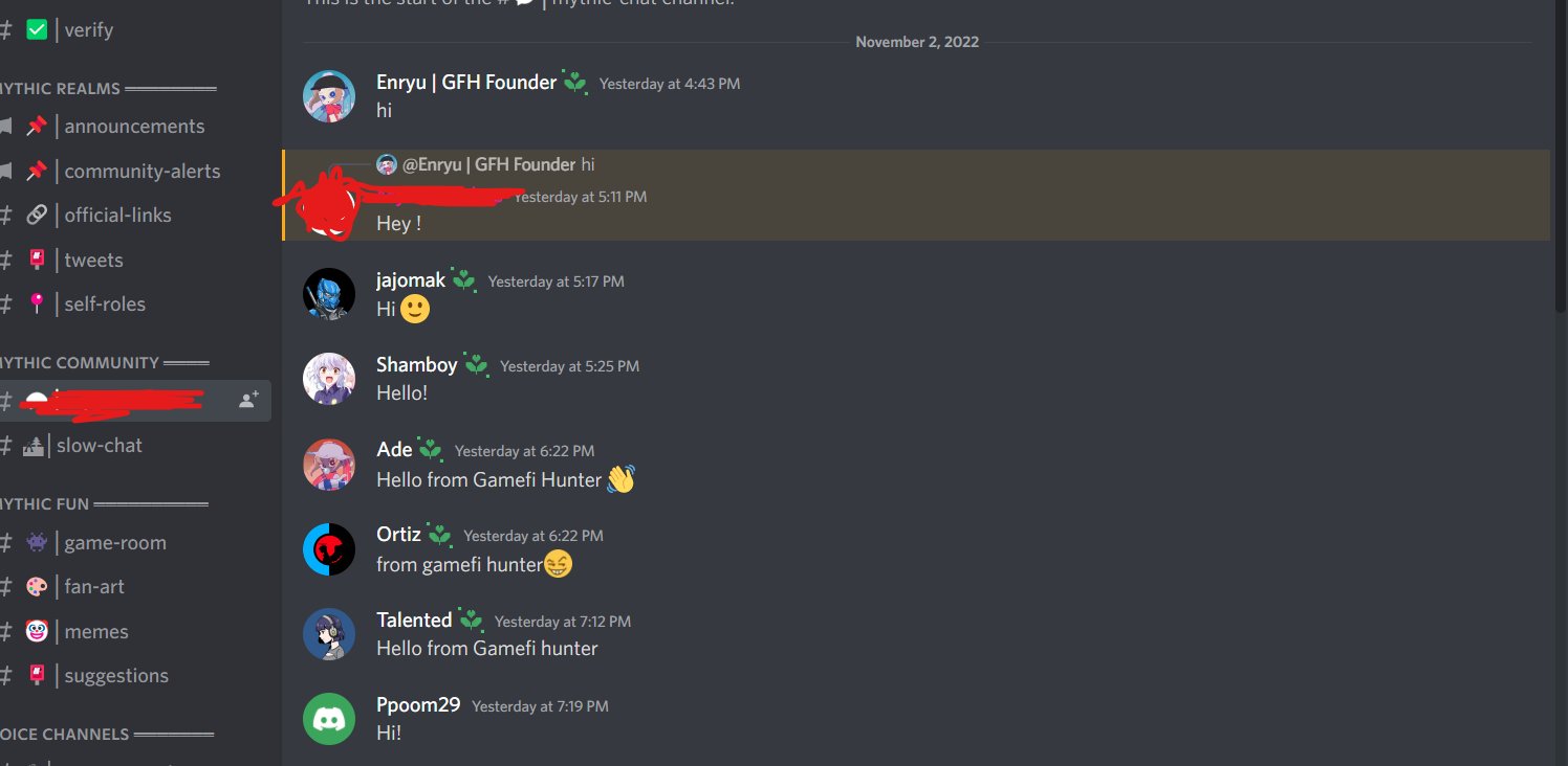 Gamefi Hunter on Twitter: "we are the first group in the house! Super early #web3 #nft #gamefi # ...