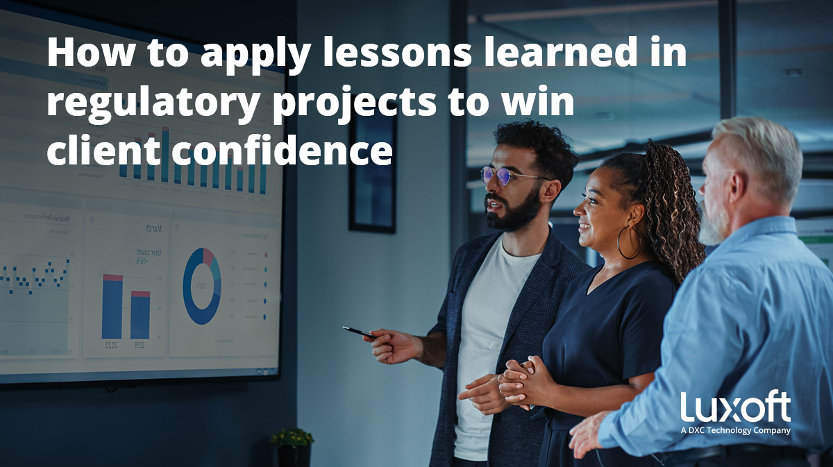 Luxoft on Twitter: "Regulatory projects present distinct challenges to those who work on them ...