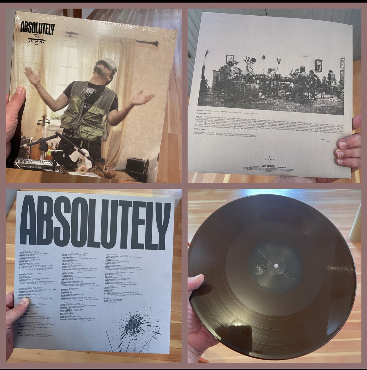 Dijon - “Absolutely” - Out on VINYL! Larry Karaszewski @karaszewski