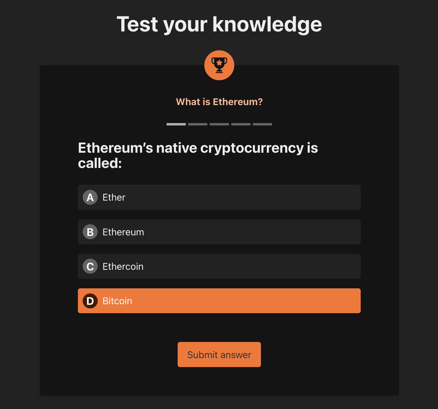 ethereum.org on Twitter: "👀🚀 New feature 🎉🎓 the @ethdotorg team is very excited to introduce ...