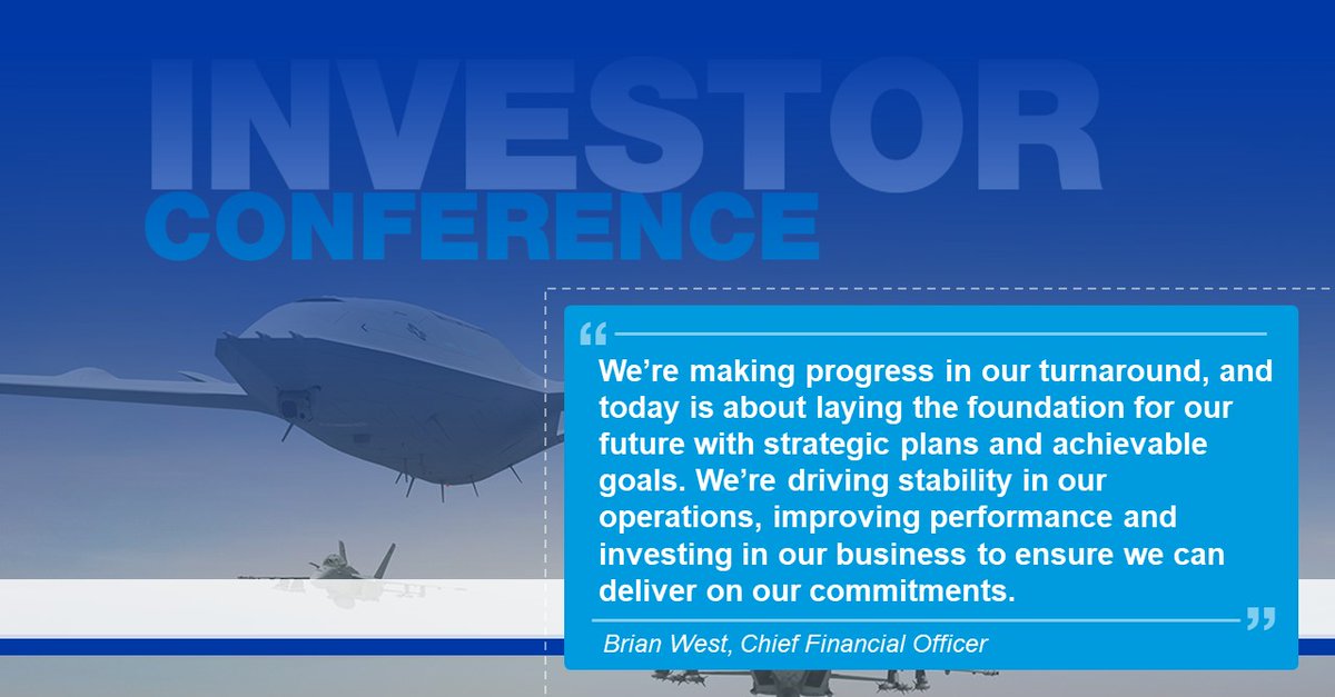 Our CFO Brian West shared financial and operational goals, emphasizing ...