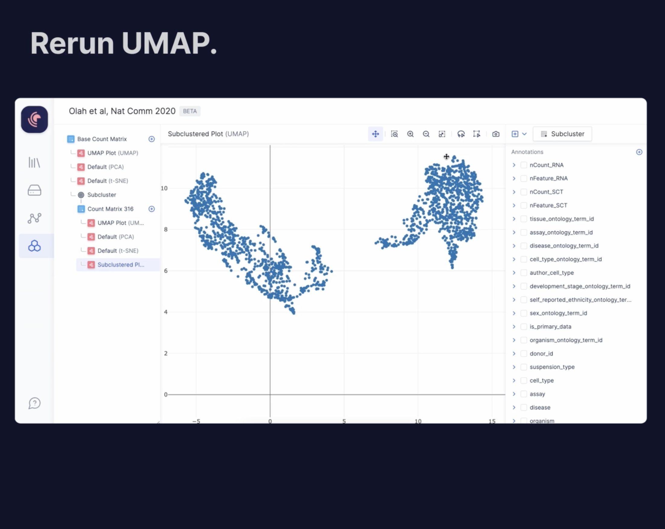 LatchBio on Twitter: "Introducing Pollock: a single-cell browser for live transformations on ...