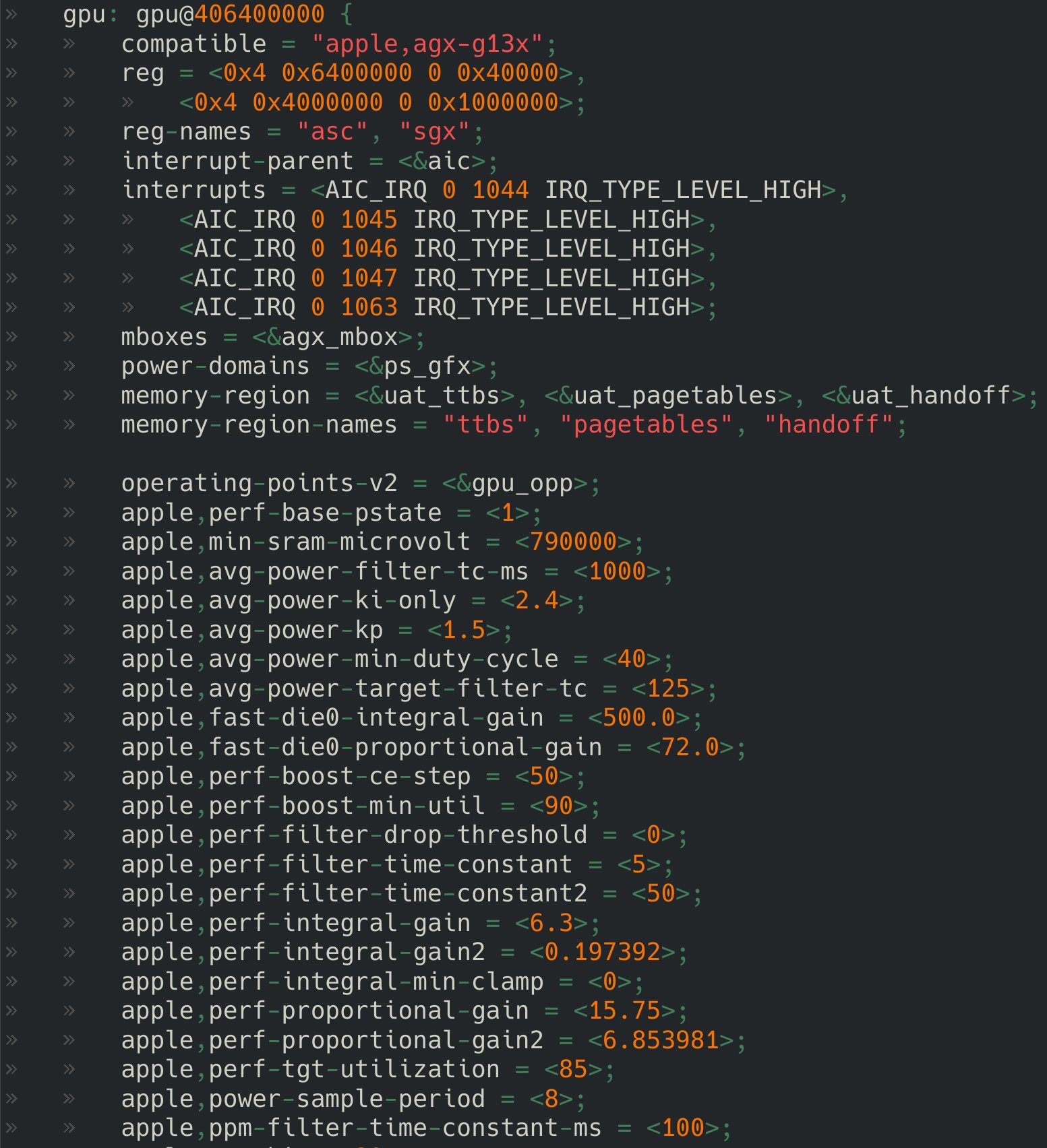 Asahi Linya / 朝日りにゃ〜 //nullptr::live on Twitter: "All the GPU initdata logic is ported over to ...