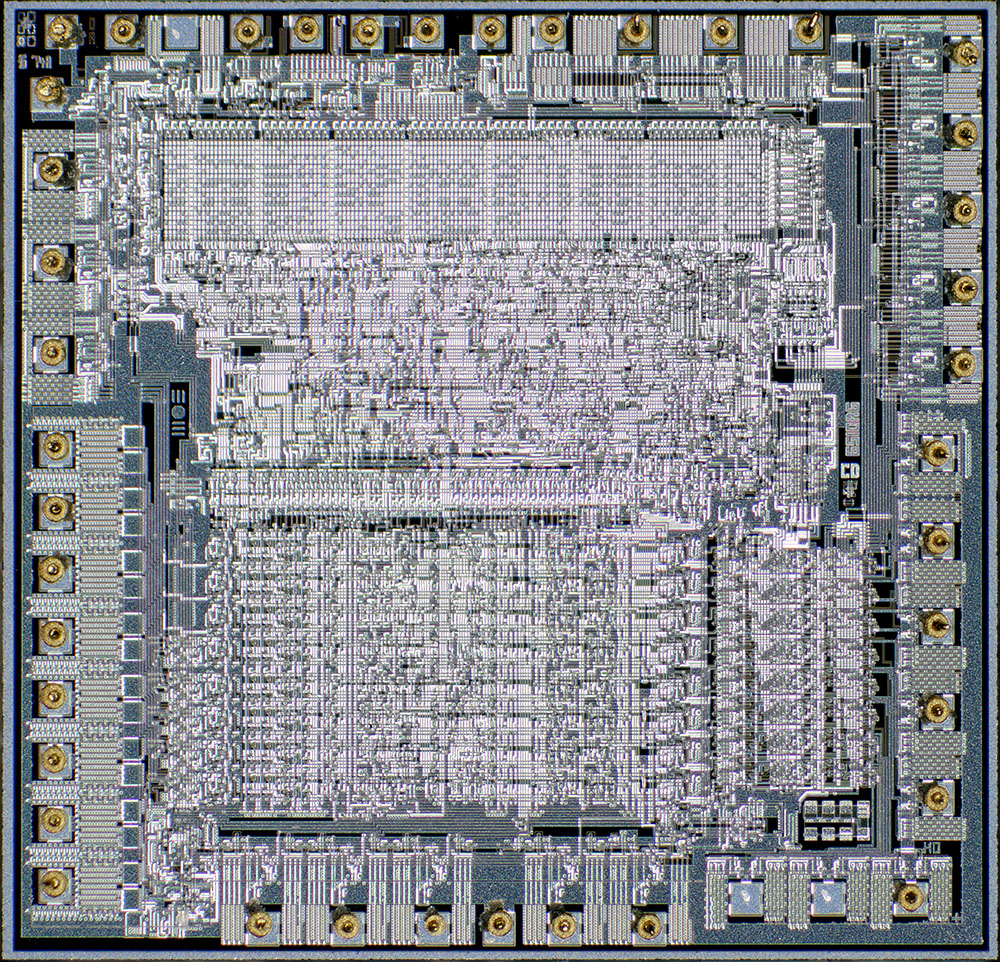 Siliconinsider on Twitter: "MOS Technology 6510 (1984). At the heart of the Commodore 64 ...