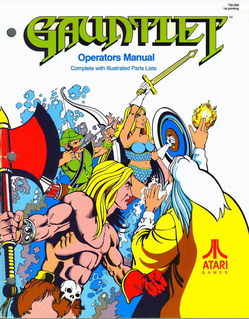 「Who remembers the Gauntlet Arcade games?」|Pascal Blanchéのイラスト