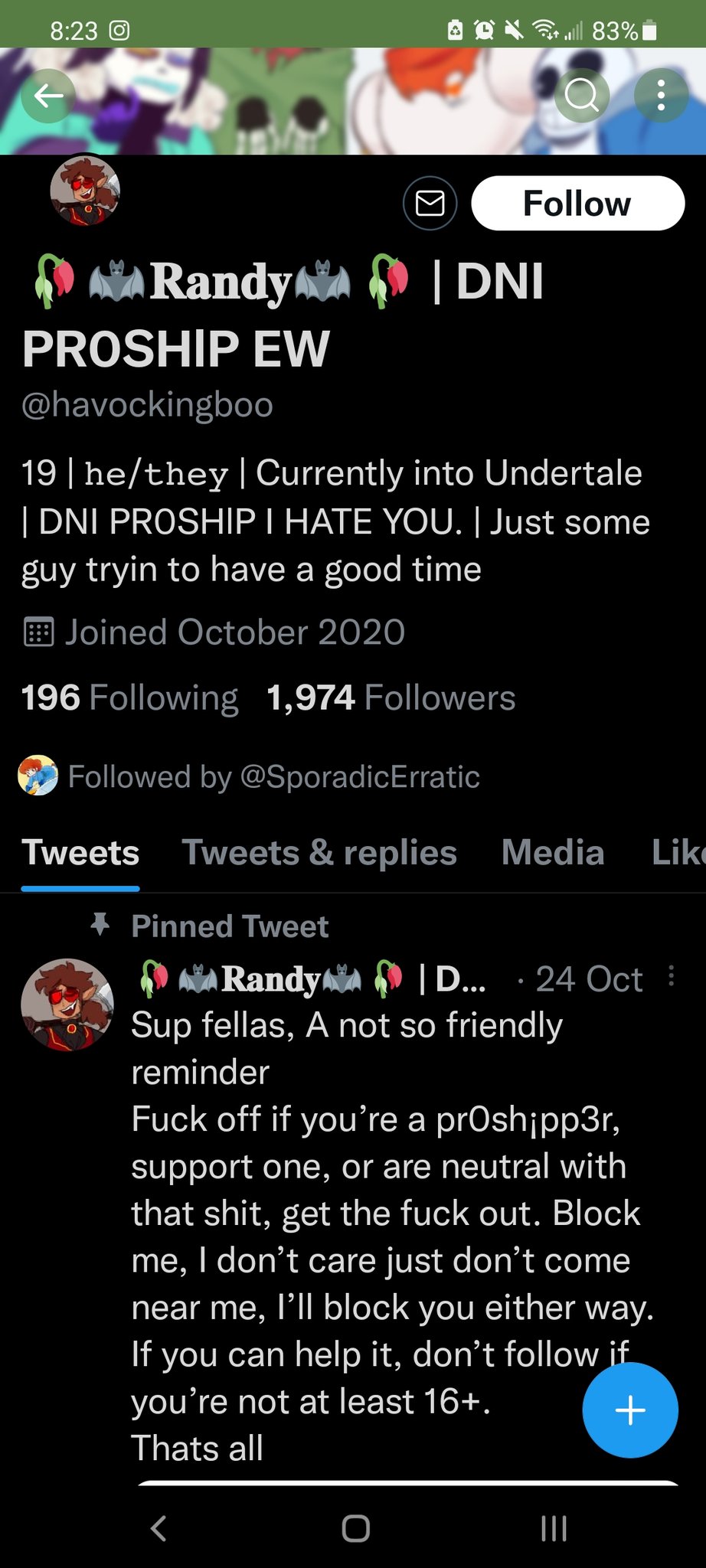 🌒🌗Moonstone🌓🌘 on Twitter: "block this dramatic hateful anti lmao so lame https://t.co/dm4NUHICmG ...