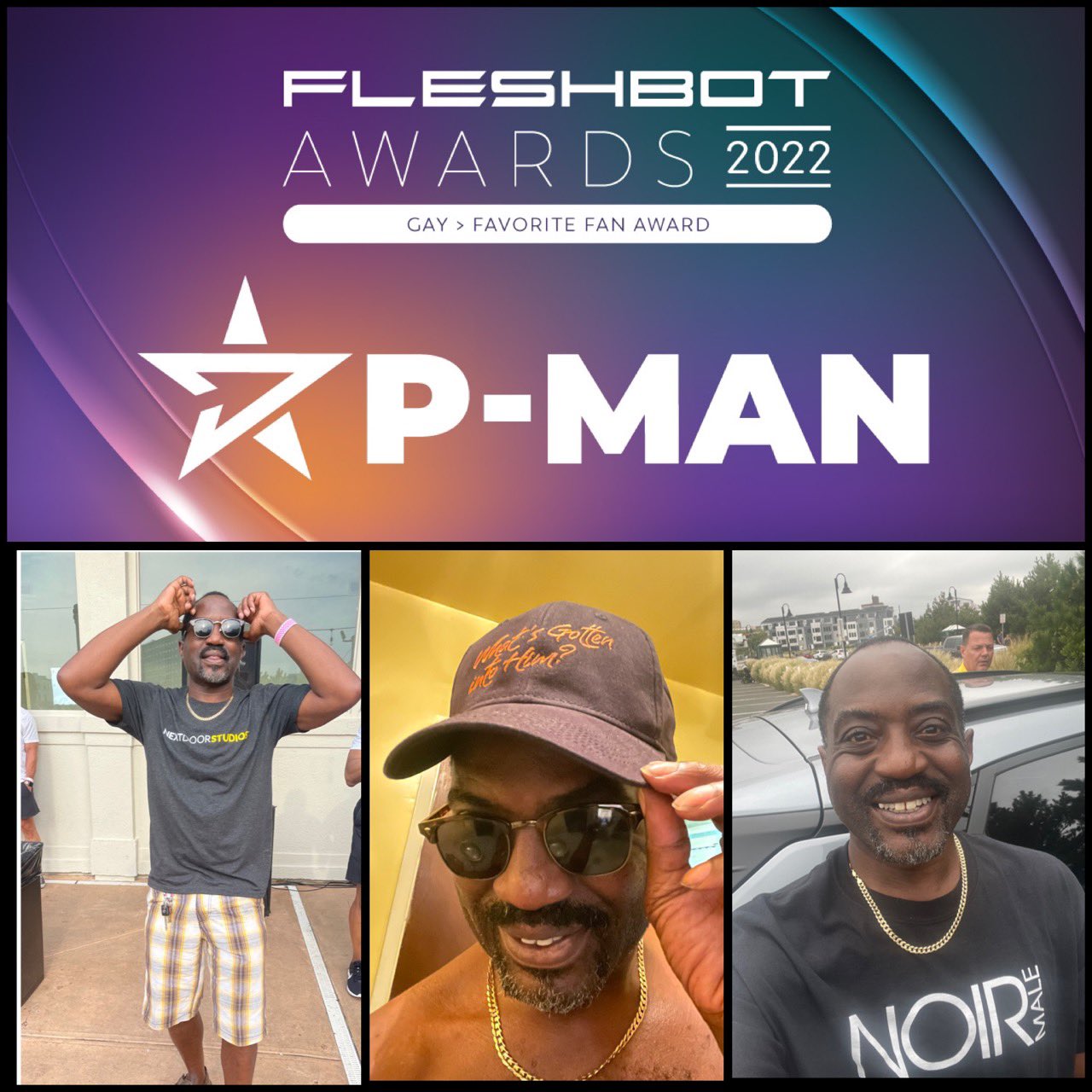 P-MAN on Twitter: "Thank You so much @FleshbotGay and everyone it’s so surreal to see your name ...