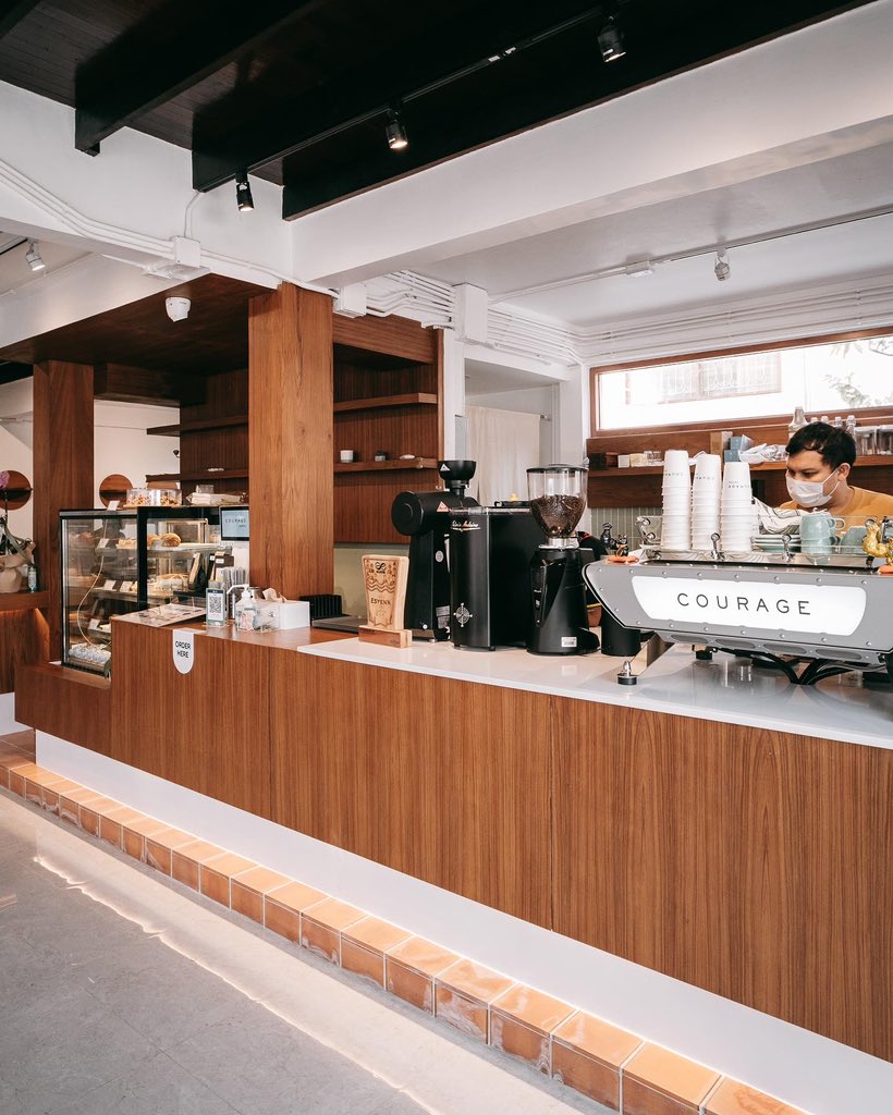 rattomarty on Twitter: "Courage Cafe โฮมคาเฟ่เปิดใหม่ย่านบางกรวย บรรยากาศสบายๆ เหมาะกับการมานั่ง ...