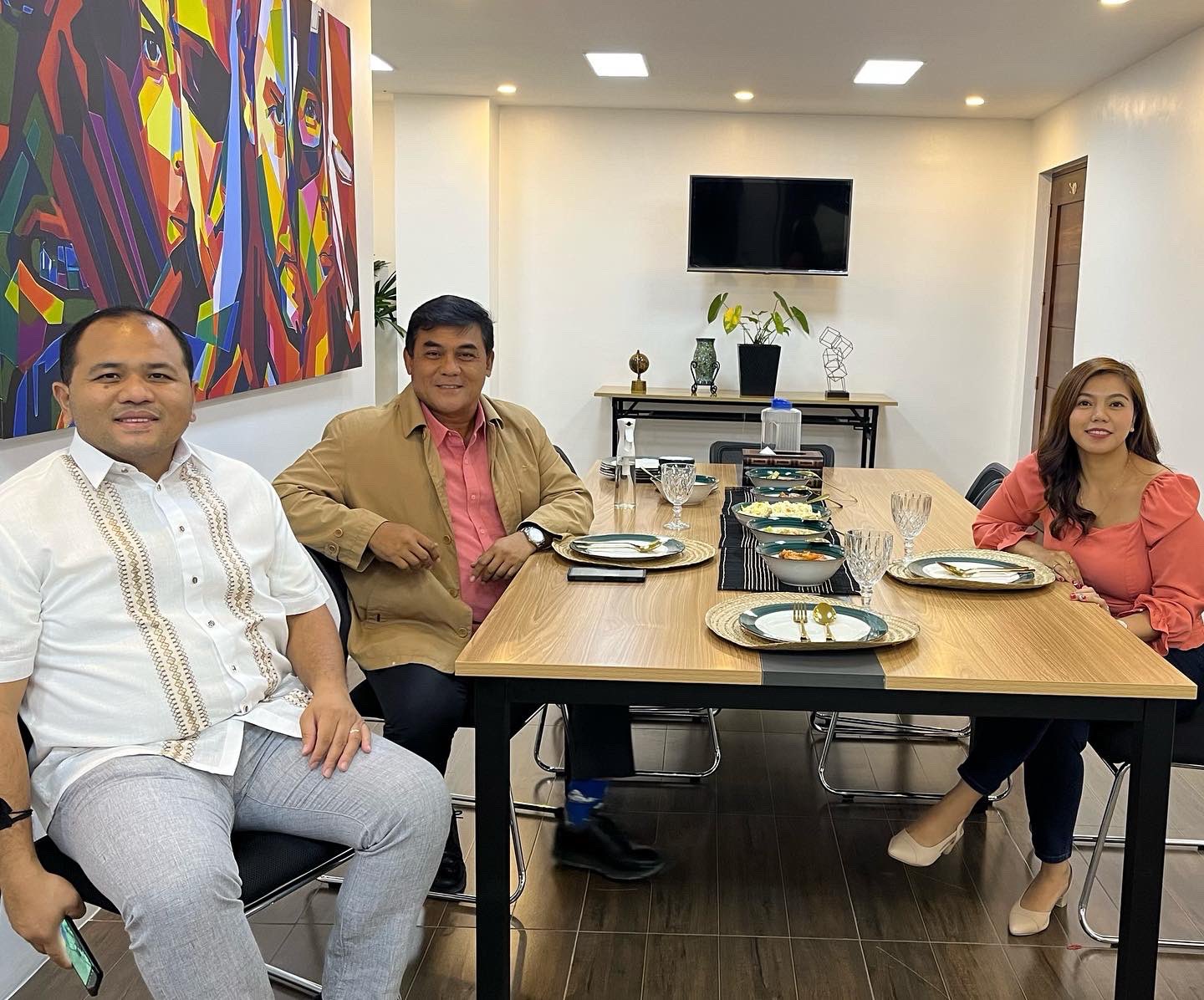 Kristy Jane Balino on Twitter: "Lunch with words of wisdom from the distinguished gentlemen from ...