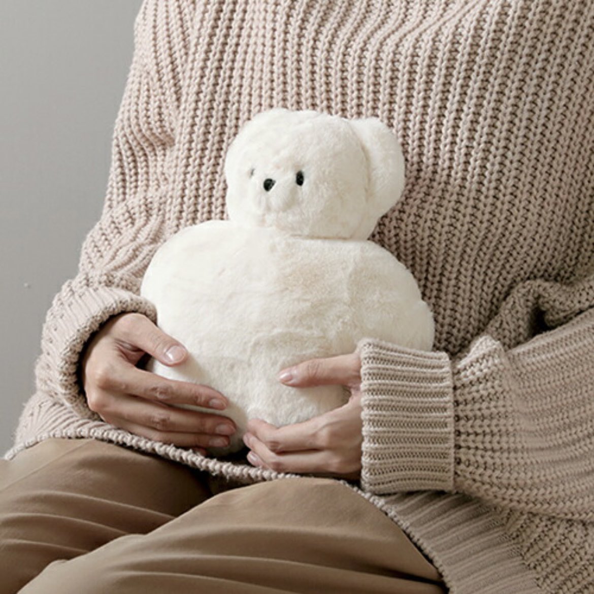 白 on Twitter: "テディウォーマー、Lサイズを購入しました。ぬいぐるみのように使いたくて…☺️🤍 中に入ってる保温剤をレンジでチンして、繰り返しあったかグッズとして使える優れもの ...