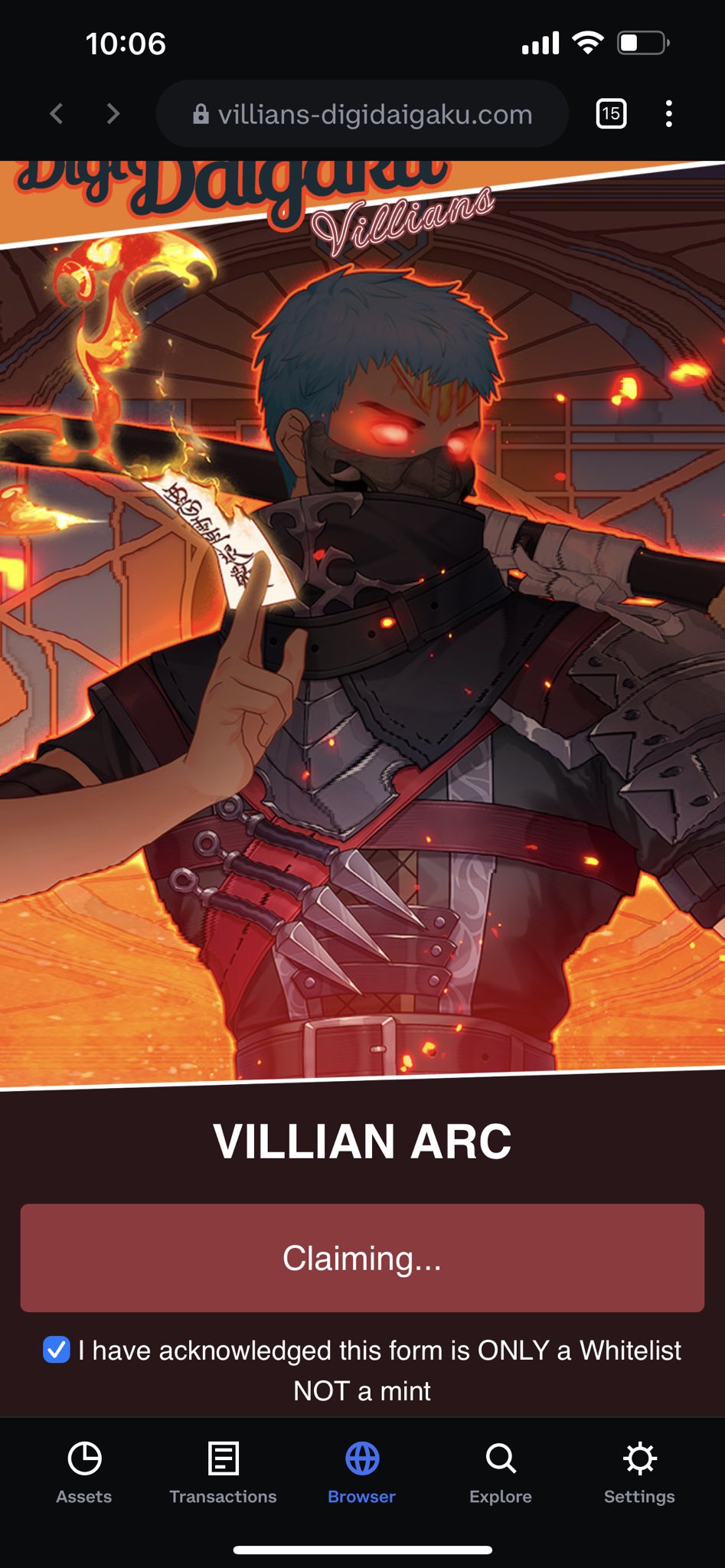 trvth.eth on Twitter: "@DigiDaigaku They got me… https://t.co/trpo7SV2xo" / Twitter